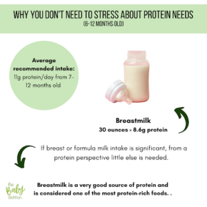Do You Need to Worry About Your Infant or Toddlers Protein Intake?