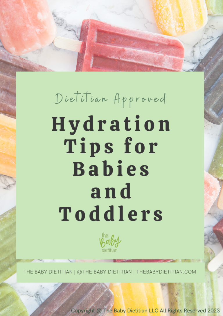 Summer Hydration Tips for Infants and Toddlers