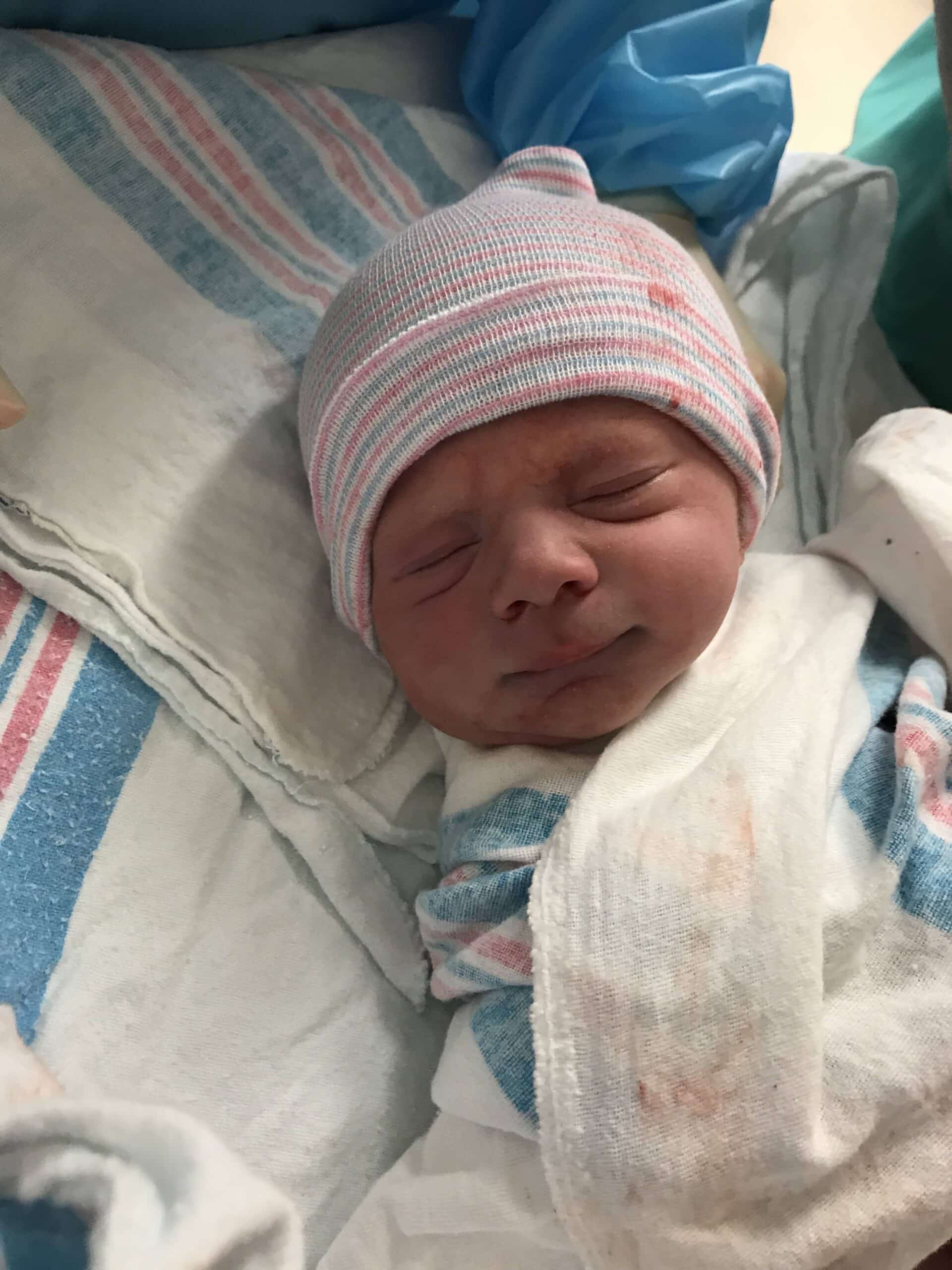 The Story of My First C-Section - The Baby Dietitian