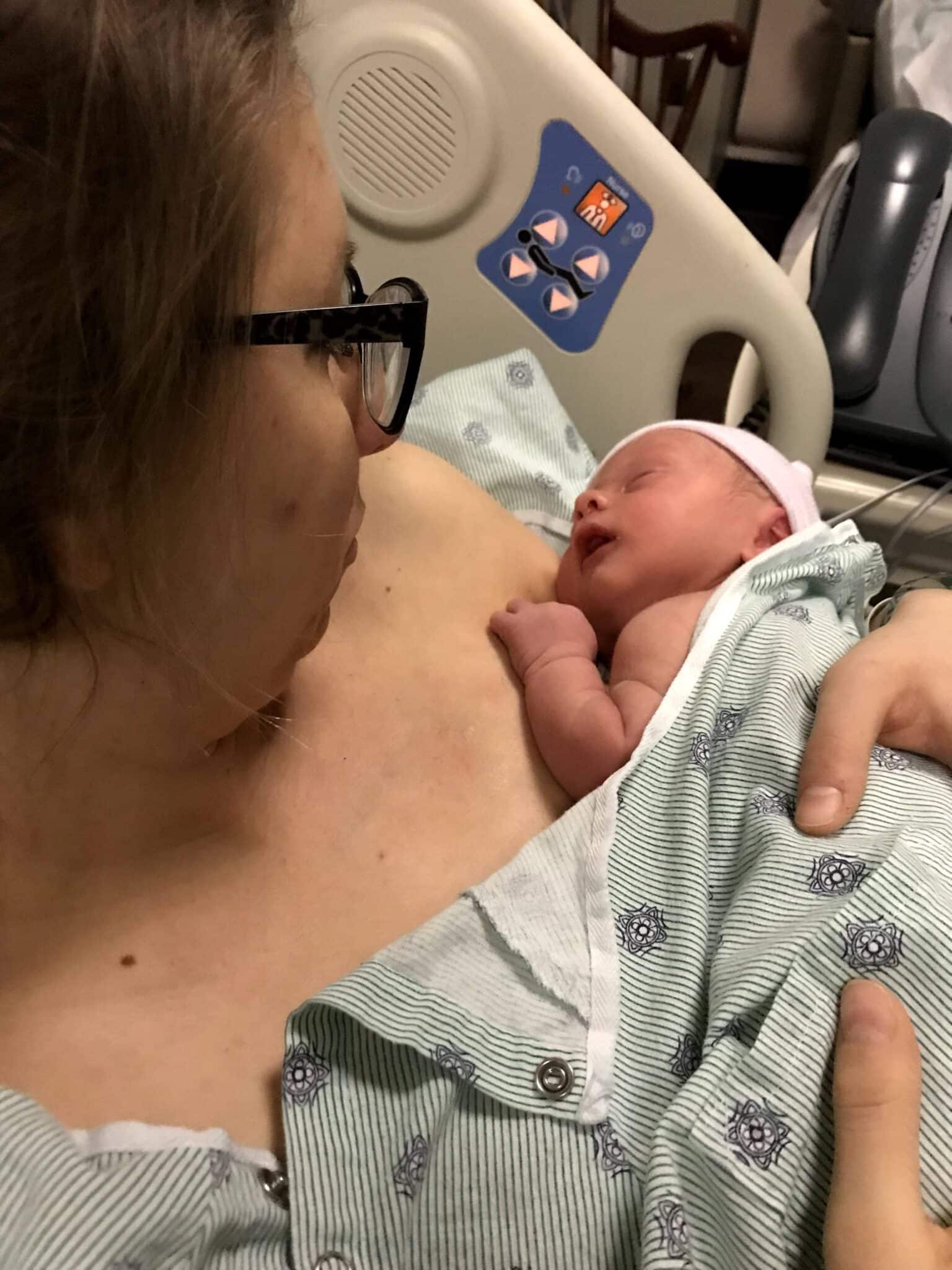 The Story of My First C-Section - The Baby Dietitian